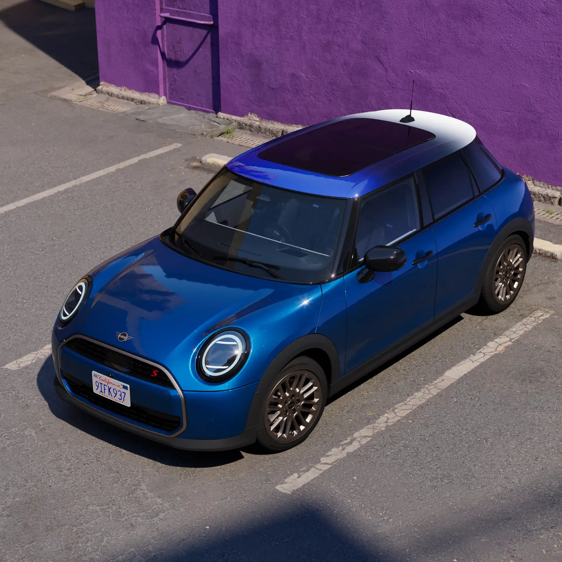 MINI Cooper 5 Portes - Dimensions | MINI.FR